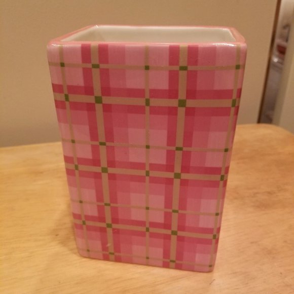 FTD | Accents | Ftd Pink Rectangular Vase | Poshmark